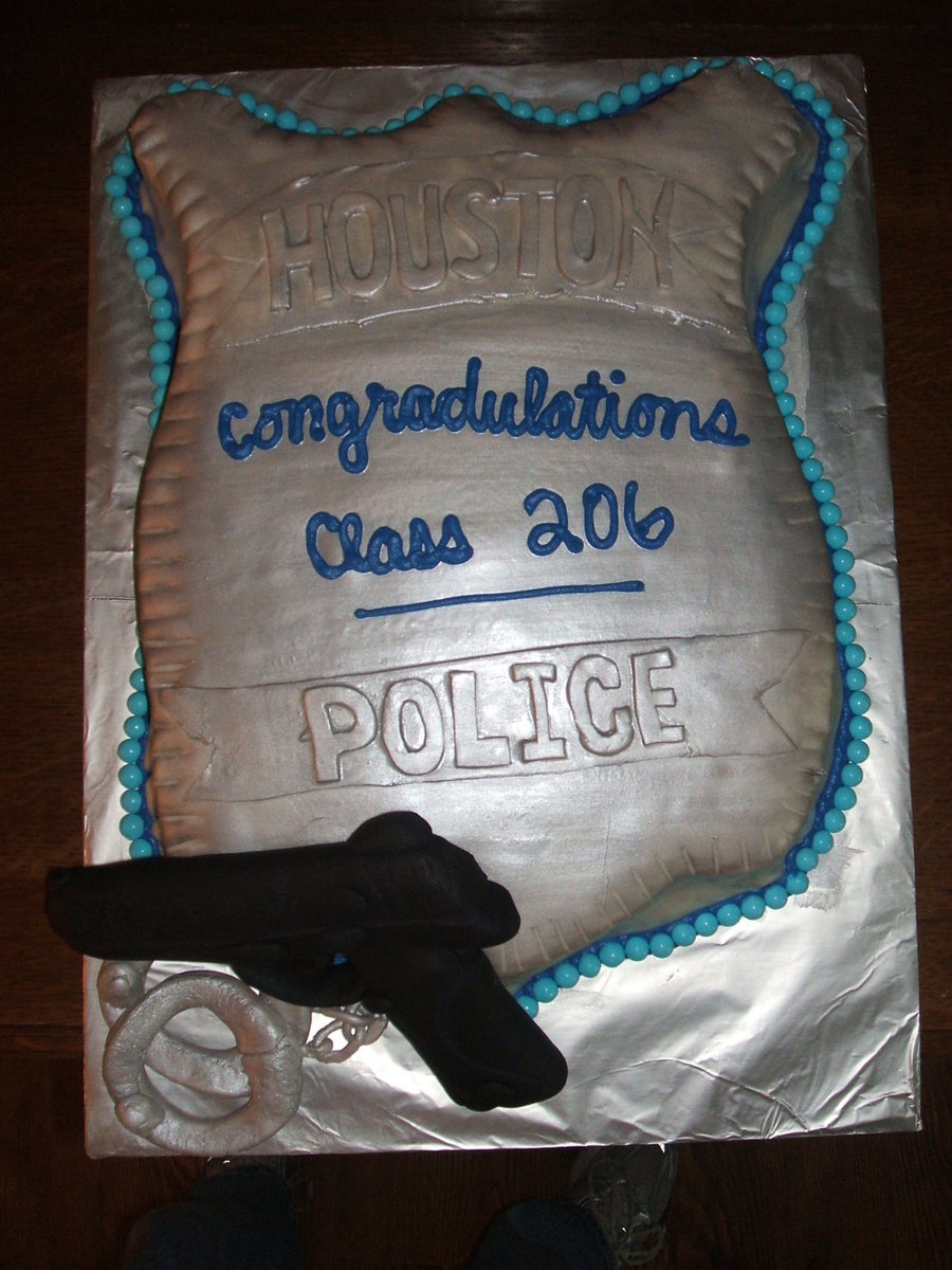 Police Academy Graduation - CakeCentral.com