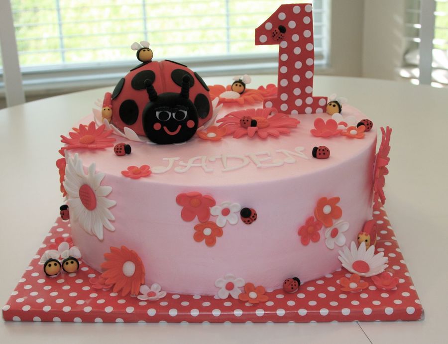 Ladybug & Smash Cake - CakeCentral.com
