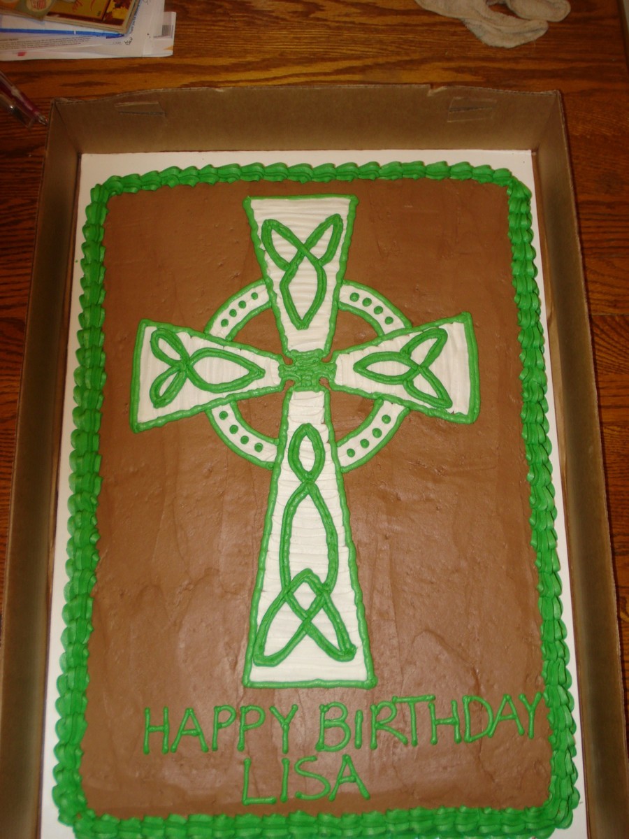 Celtic Cross - CakeCentral.com