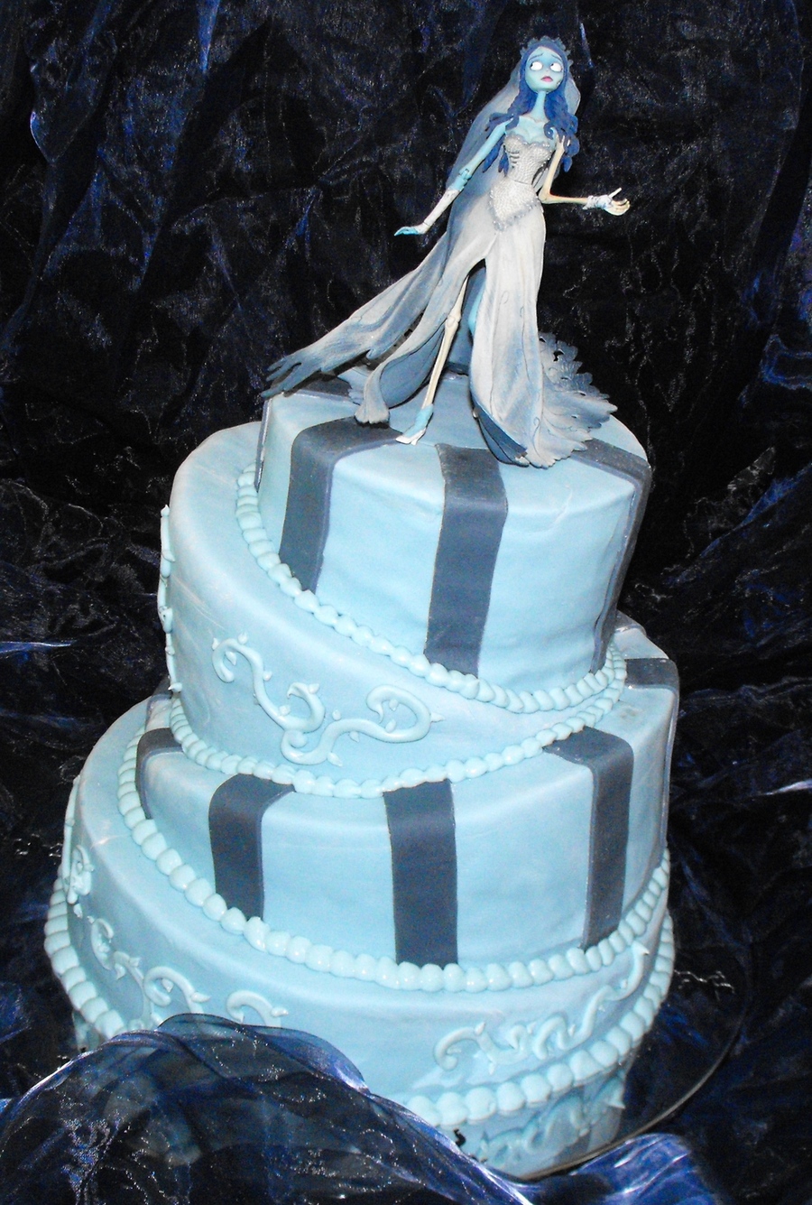 Corpse Bride Wedding Cake - CakeCentral.com