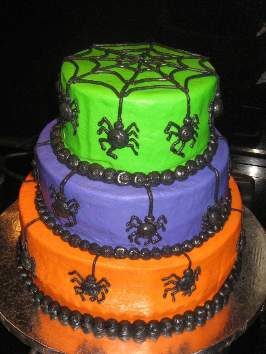 Creepy Crawly Spiders! - CakeCentral.com