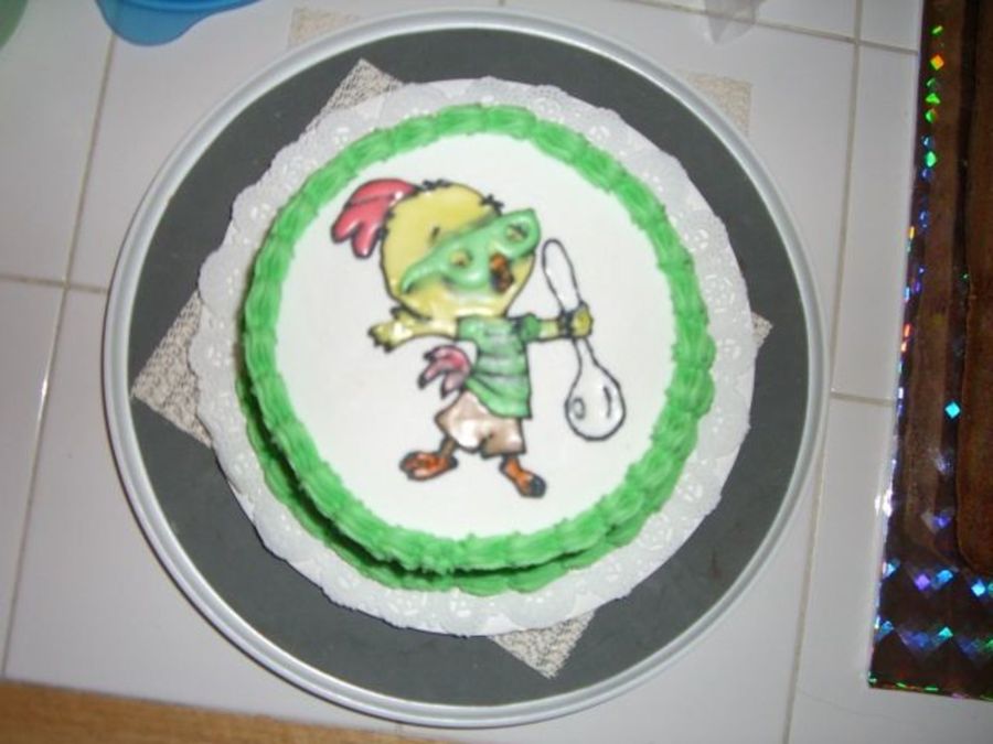 Chicken Little Cake - CakeCentral.com