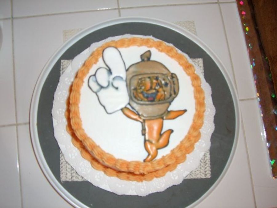 Chicken Little Cake - CakeCentral.com