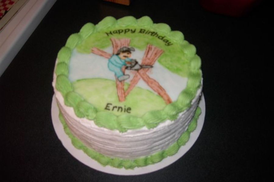 Tree Trimmer Man - CakeCentral.com