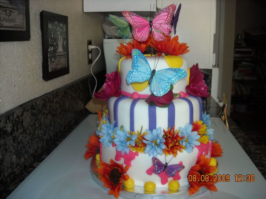 9Th Girls Birthday Cake - CakeCentral.com
