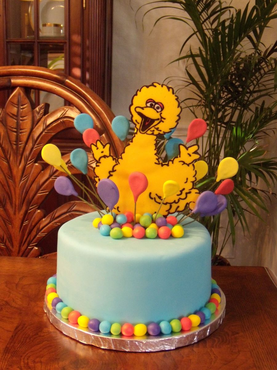 Big Bird Birthday - CakeCentral.com
