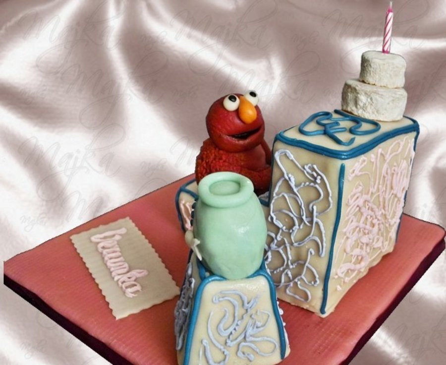 Elmo's World Cake - CakeCentral.com
