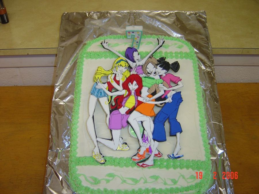 Winx Club Cake - CakeCentral.com