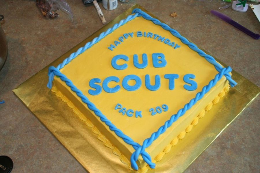 Cub Scouts - CakeCentral.com