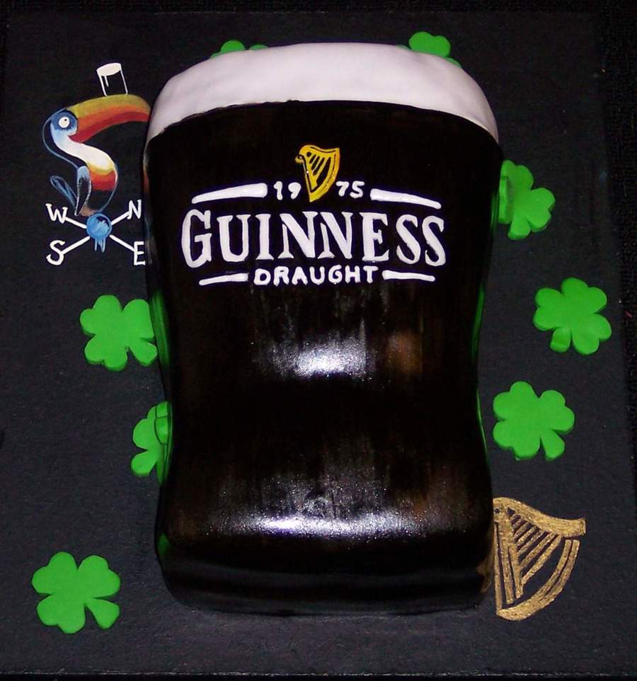 Dj's Guinness Birthday Cake - CakeCentral.com