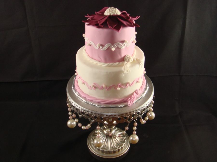 2 Tier Dummy Cake - CakeCentral.com