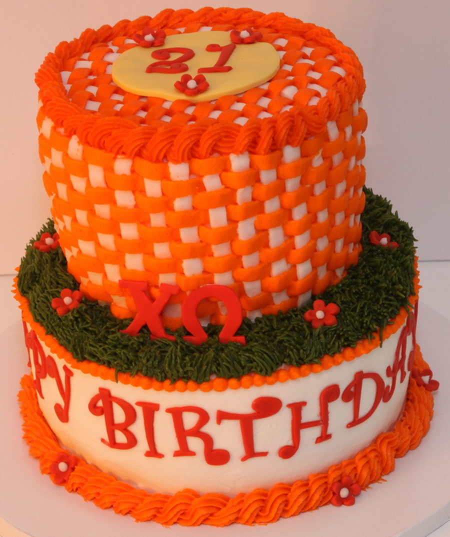 Unniversity Of Tn Birthday Cake - CakeCentral.com