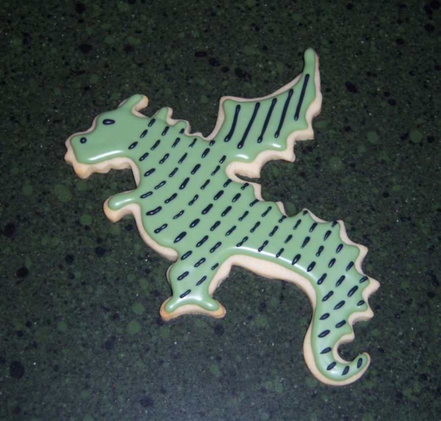 Dragon Cookies - CakeCentral.com