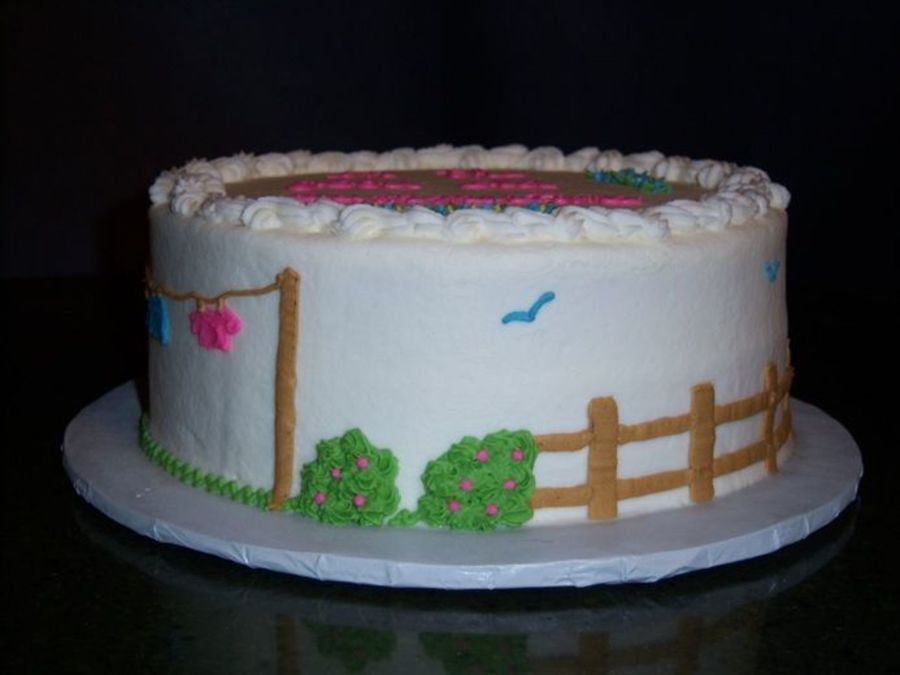 Folk Art Cake - CakeCentral.com