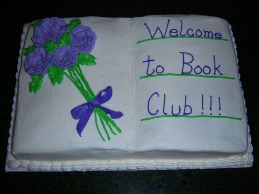 Book Club Cake - CakeCentral.com