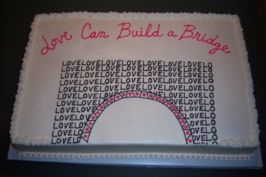 Bridge Cake - CakeCentral.com