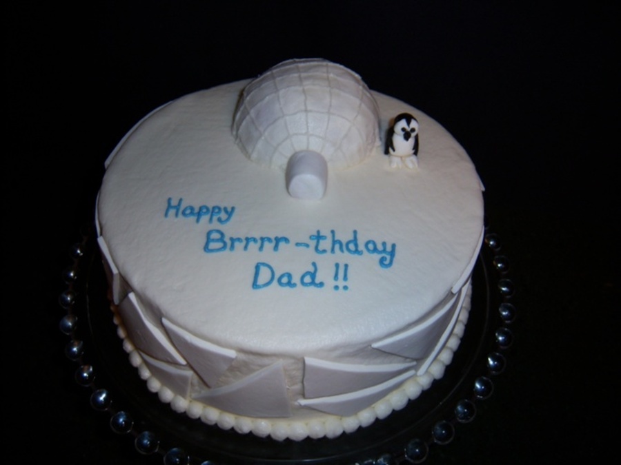 Winter Birthday - CakeCentral.com