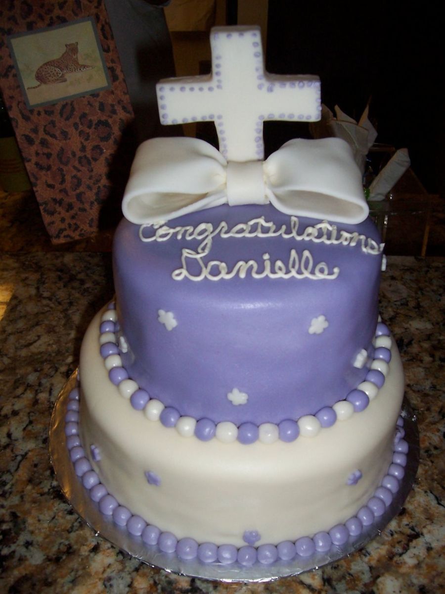 Confirmation Cake - CakeCentral.com