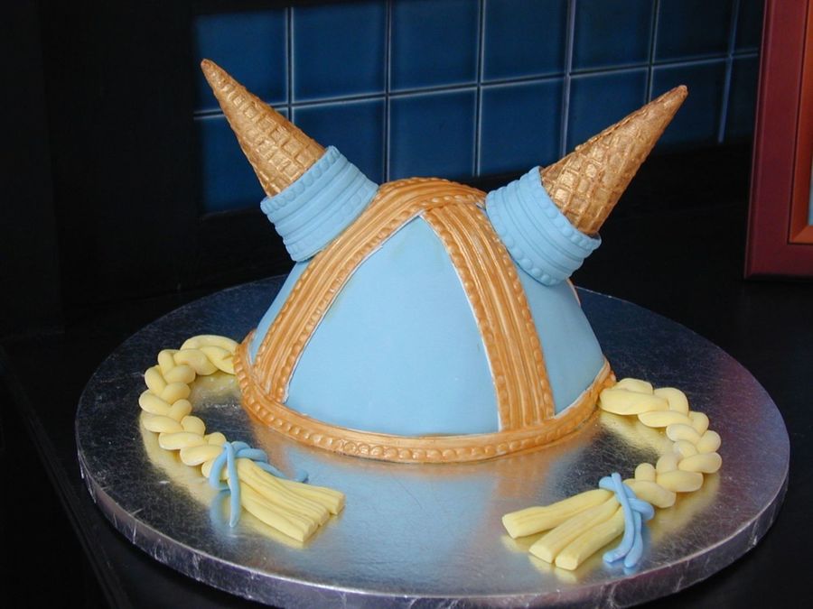 Viking Helmet - CakeCentral.com