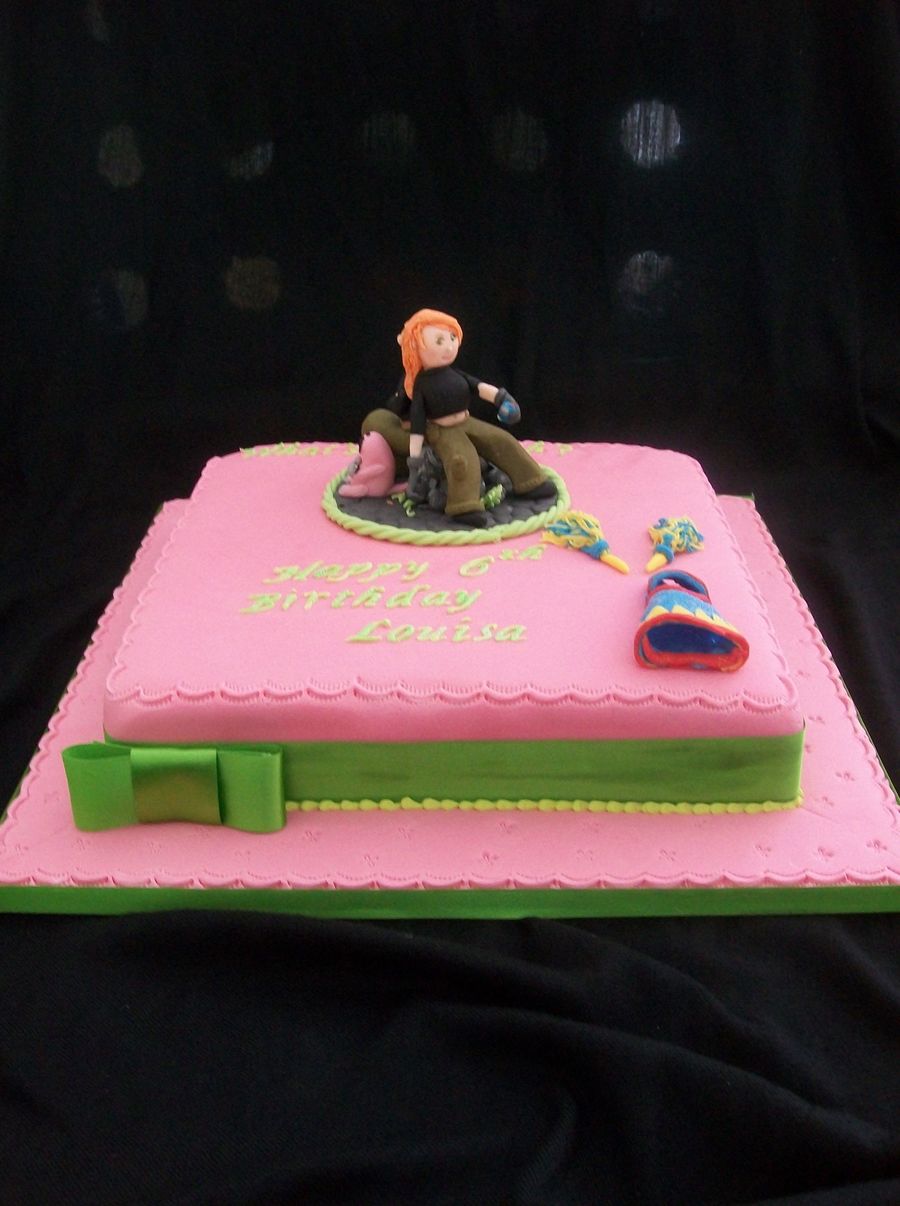 Kim Possible Cake - CakeCentral.com