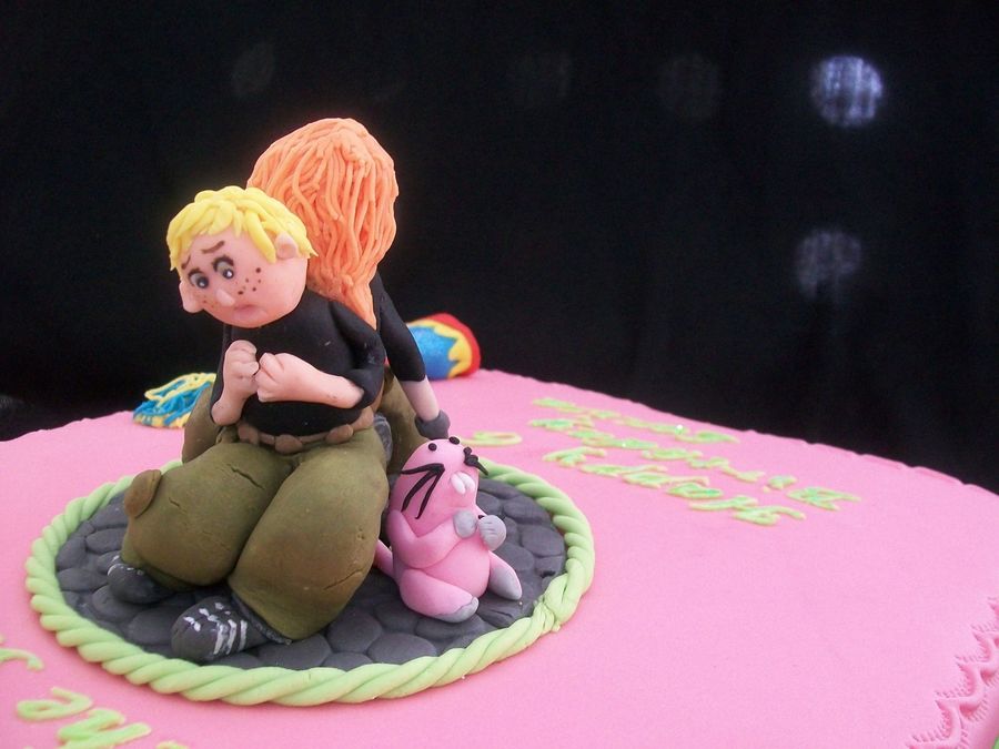 Kim Possible Cake - CakeCentral.com