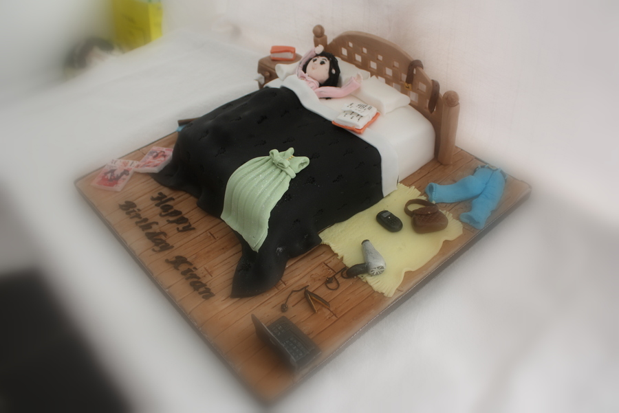 Messy Room Cake - CakeCentral.com