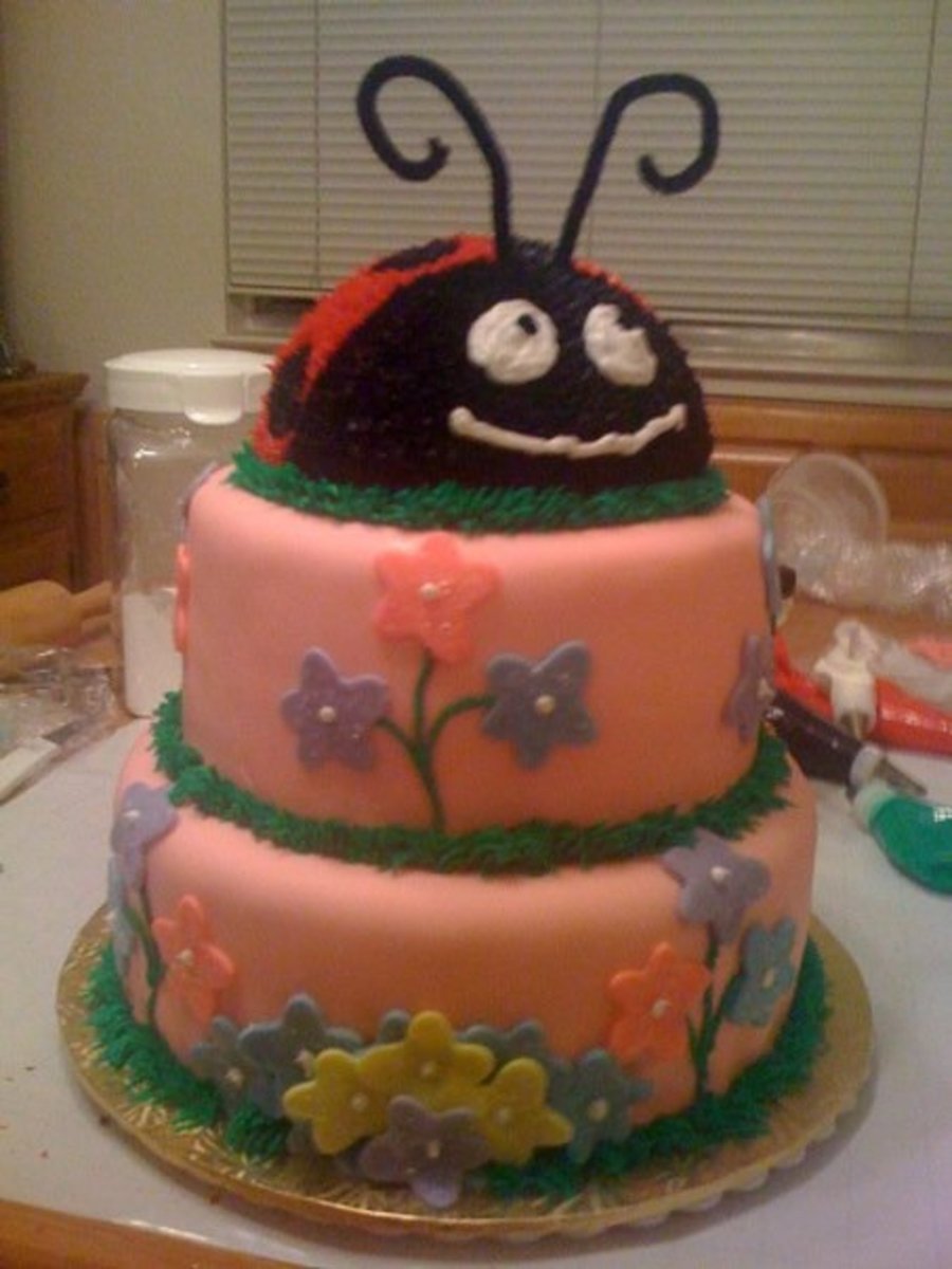 Lady Bug Birthday - CakeCentral.com