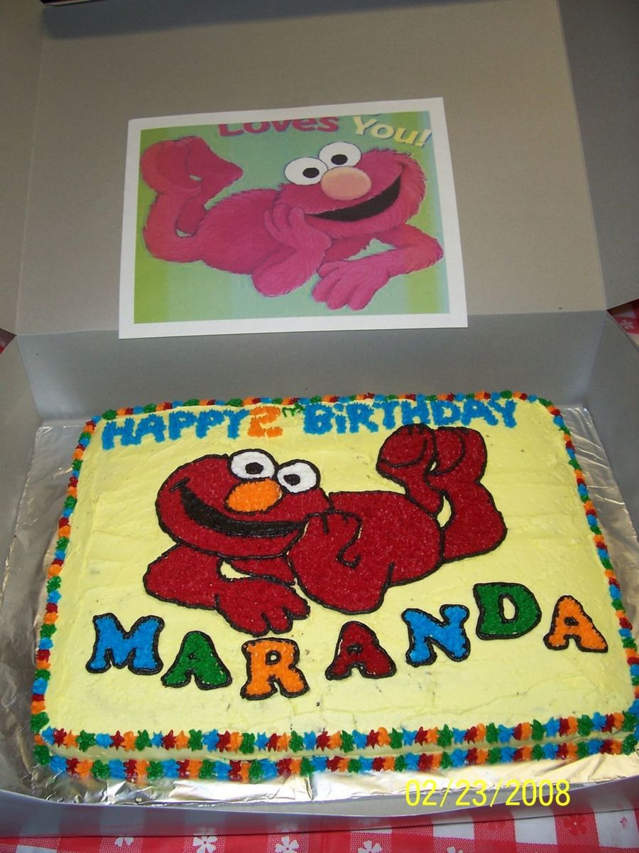 Elmo - CakeCentral.com