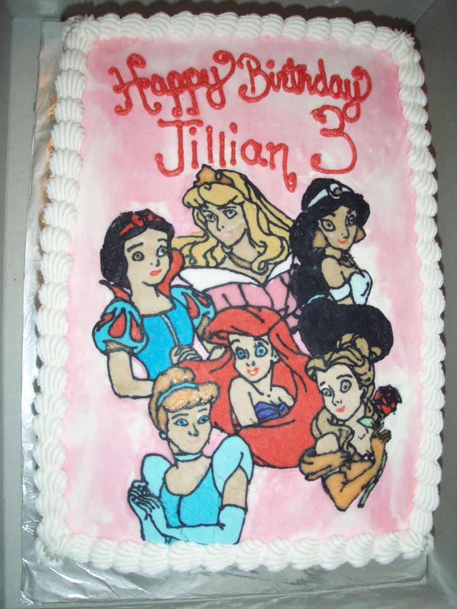 Disney Princesses - CakeCentral.com