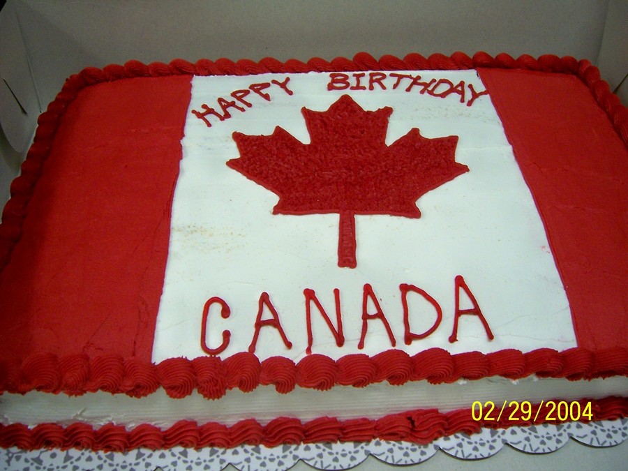 Canada Day Cake - CakeCentral.com