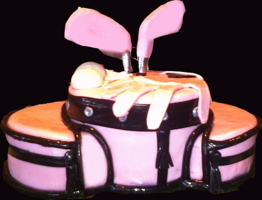 Pink Golf Bag - CakeCentral.com