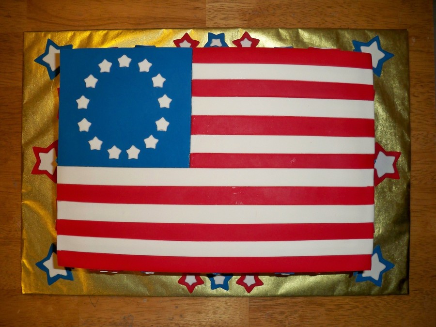 American Flag - CakeCentral.com