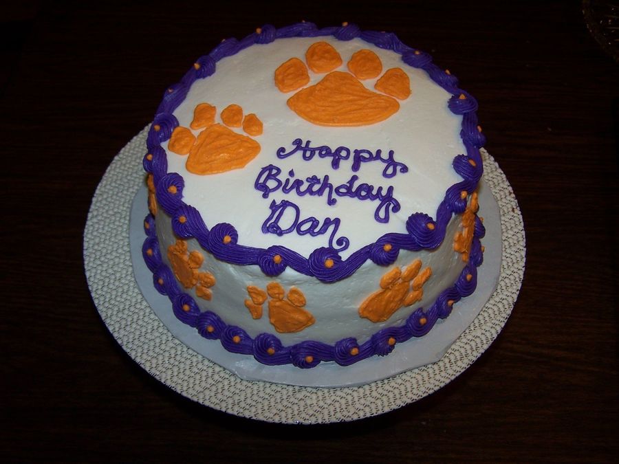 Clemson Cake - CakeCentral.com