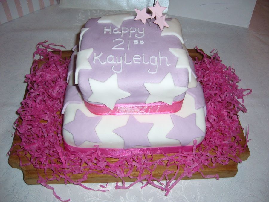 21St Birthday Cake - CakeCentral.com