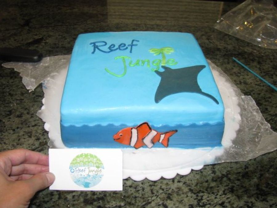 Reef Jungle - CakeCentral.com
