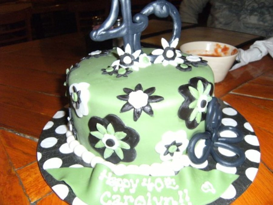 40Th Birthday - CakeCentral.com