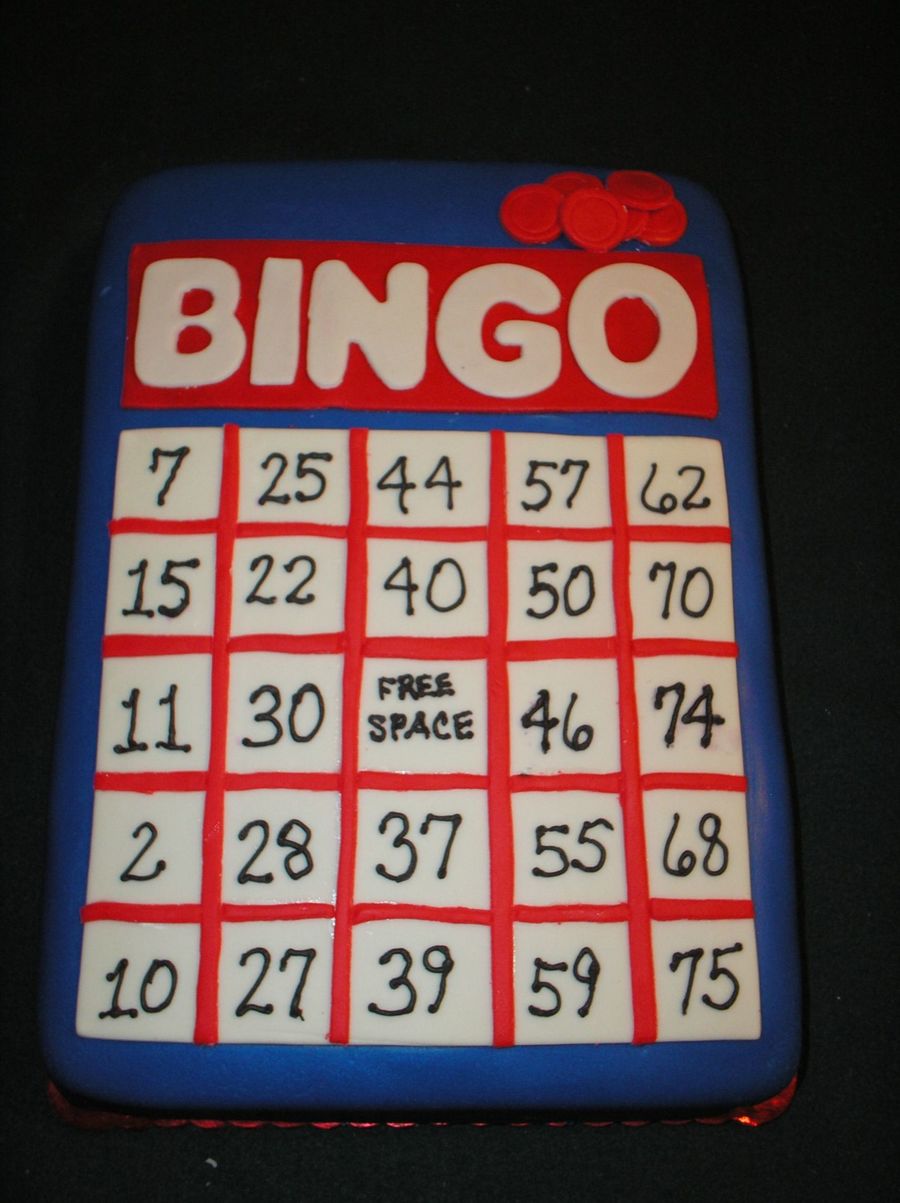 Bingo Cake - CakeCentral.com