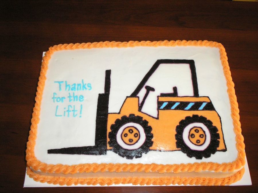 Thanks For The Lift - CakeCentral.com