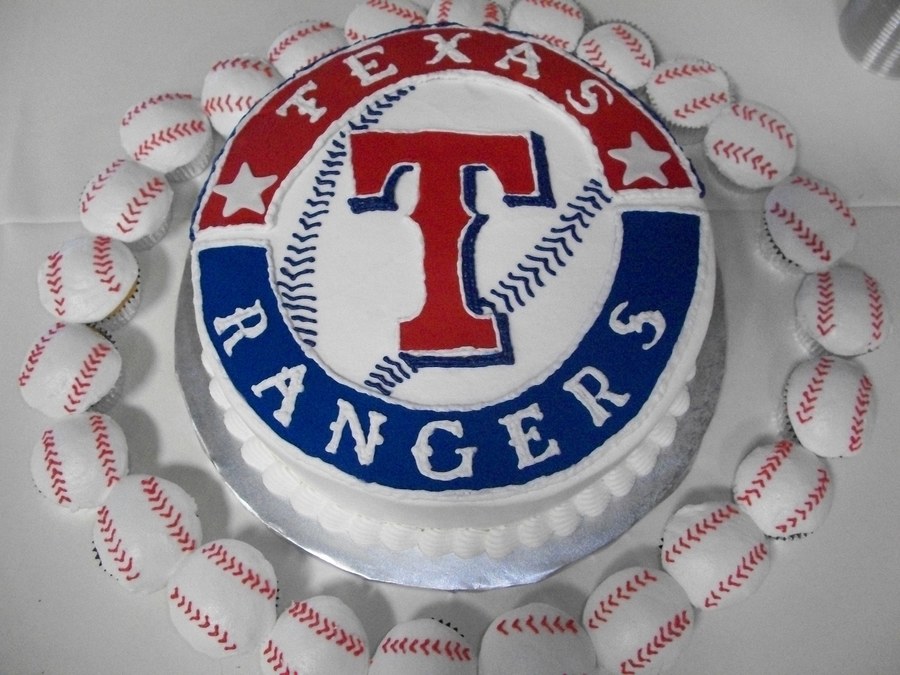 Texas Rangers Cake - CakeCentral.com