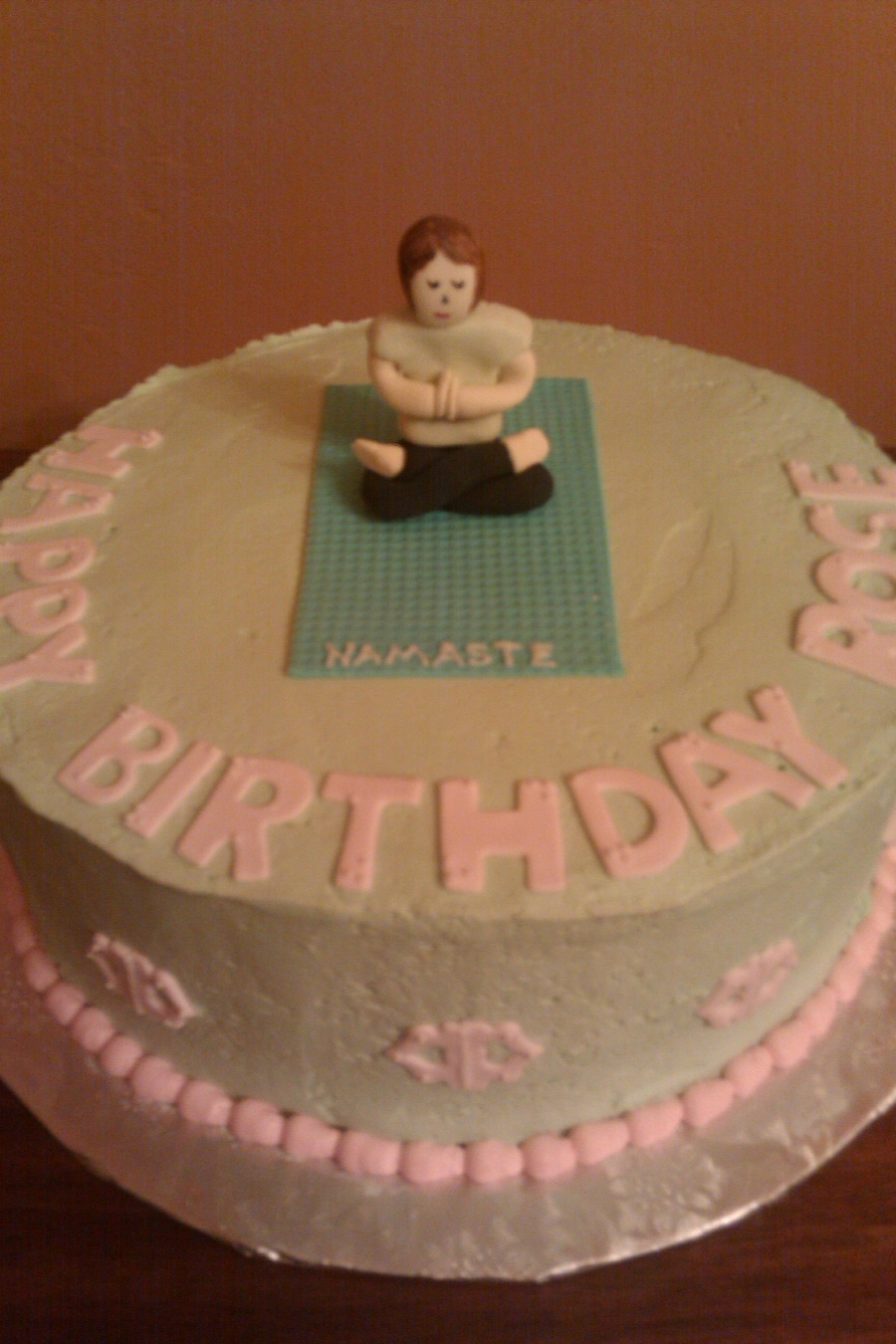 Yoga Cake - CakeCentral.com