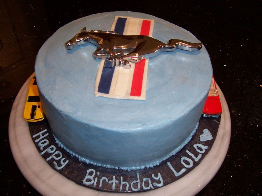 Mustang Fanatic Birthday! - CakeCentral.com