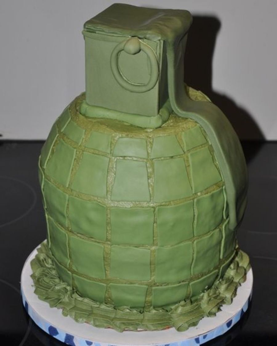 Grenade Cake - CakeCentral.com
