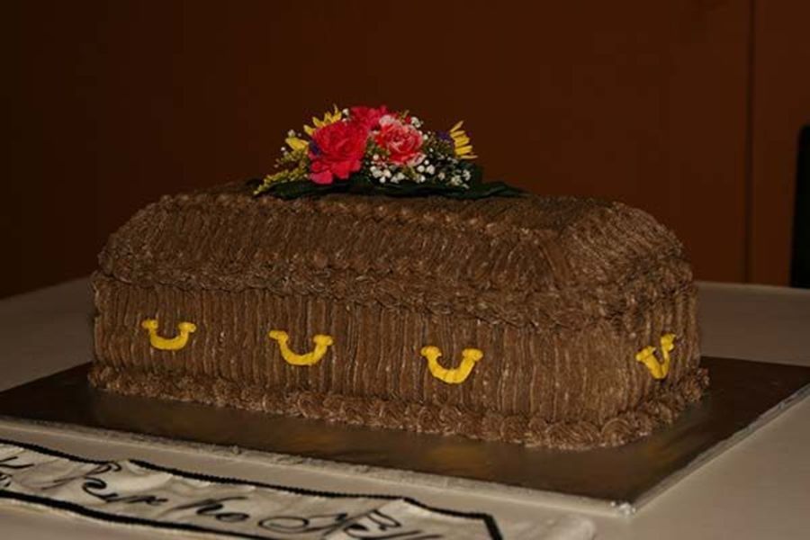 Casket Cake - CakeCentral.com