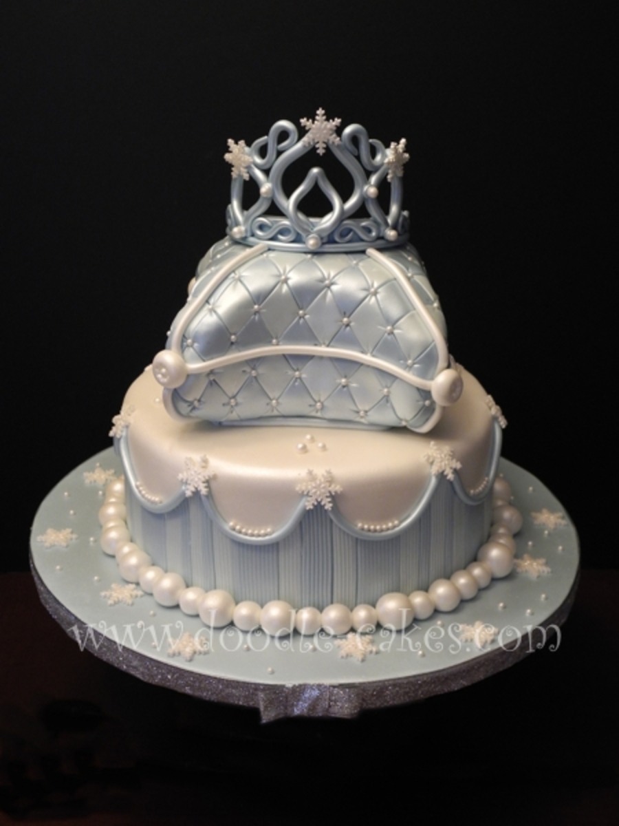 Snow Princess Cake - CakeCentral.com