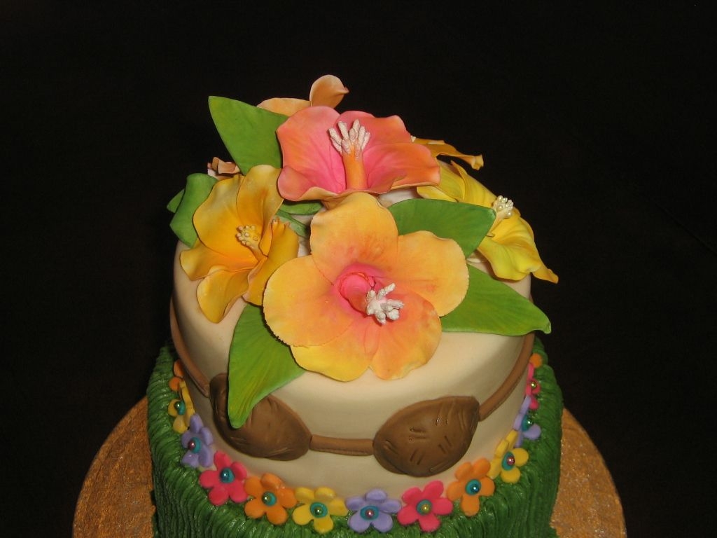 Hula Cake - CakeCentral.com