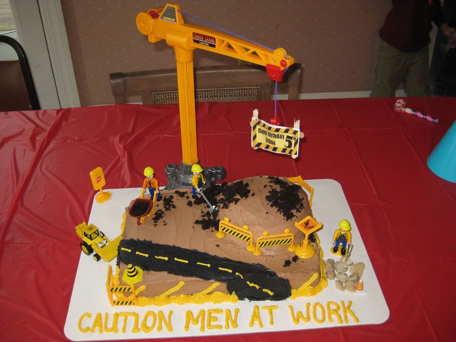 Construction Cake - CakeCentral.com
