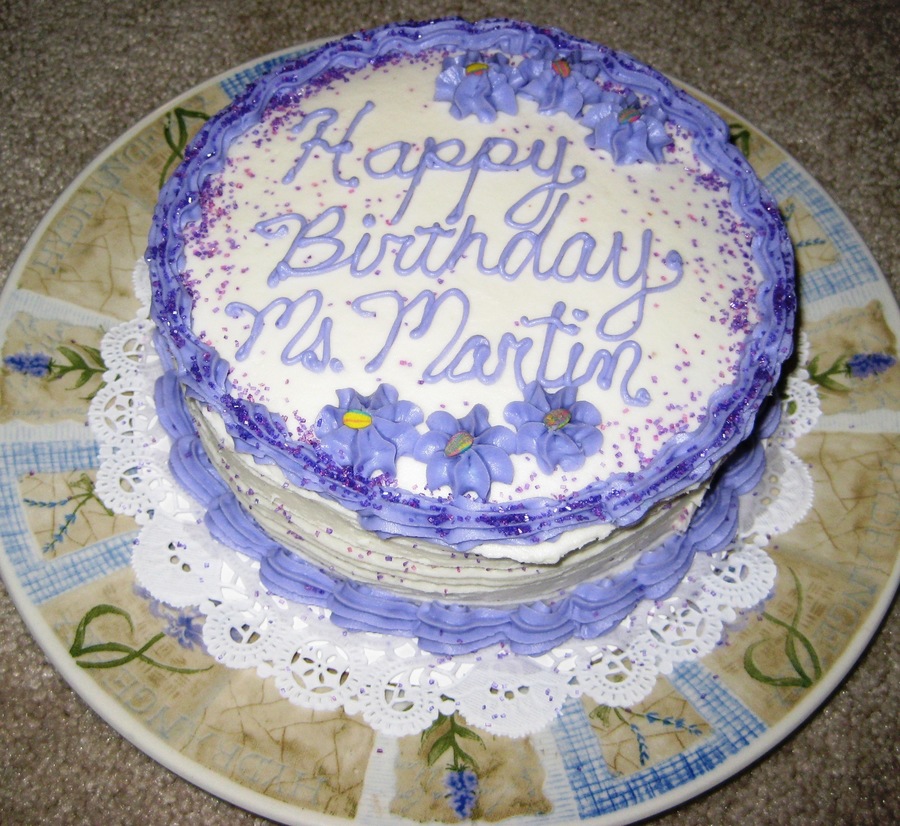 Six Inch Round - CakeCentral.com