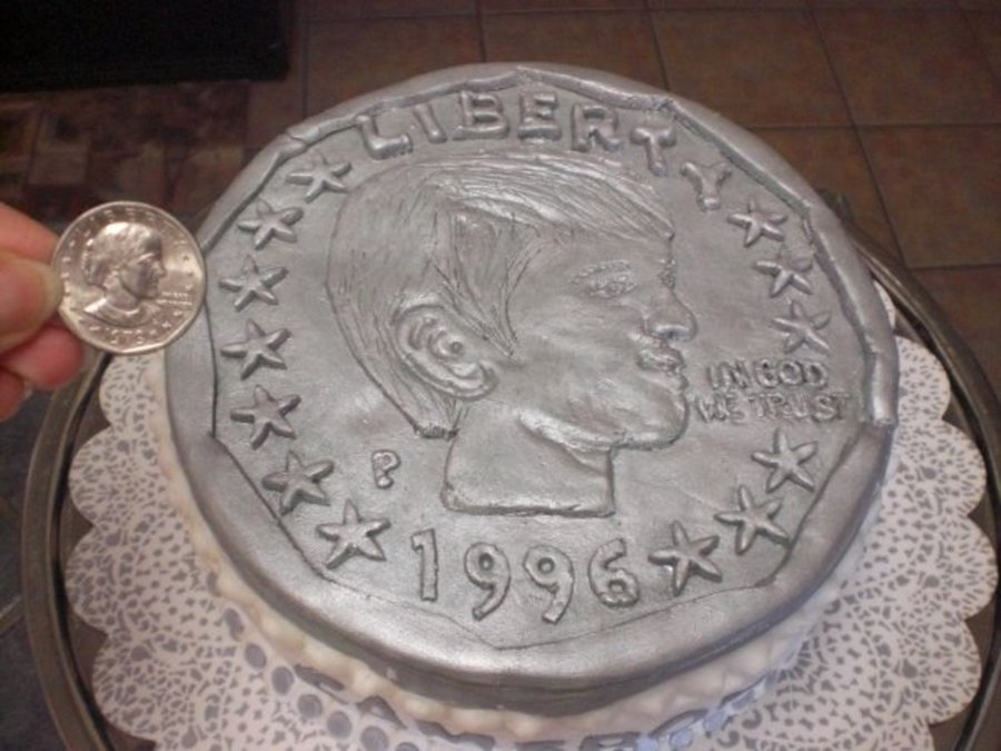 Coin Cake - CakeCentral.com