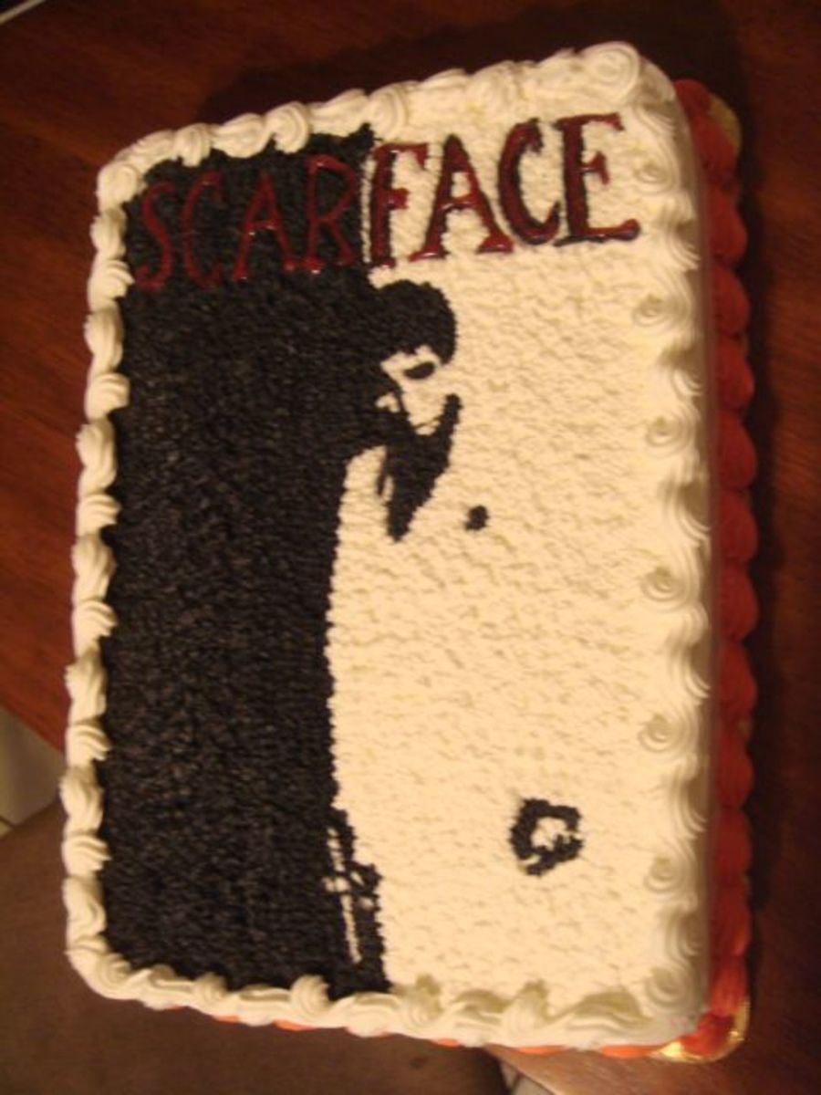 Scarface Cake - CakeCentral.com