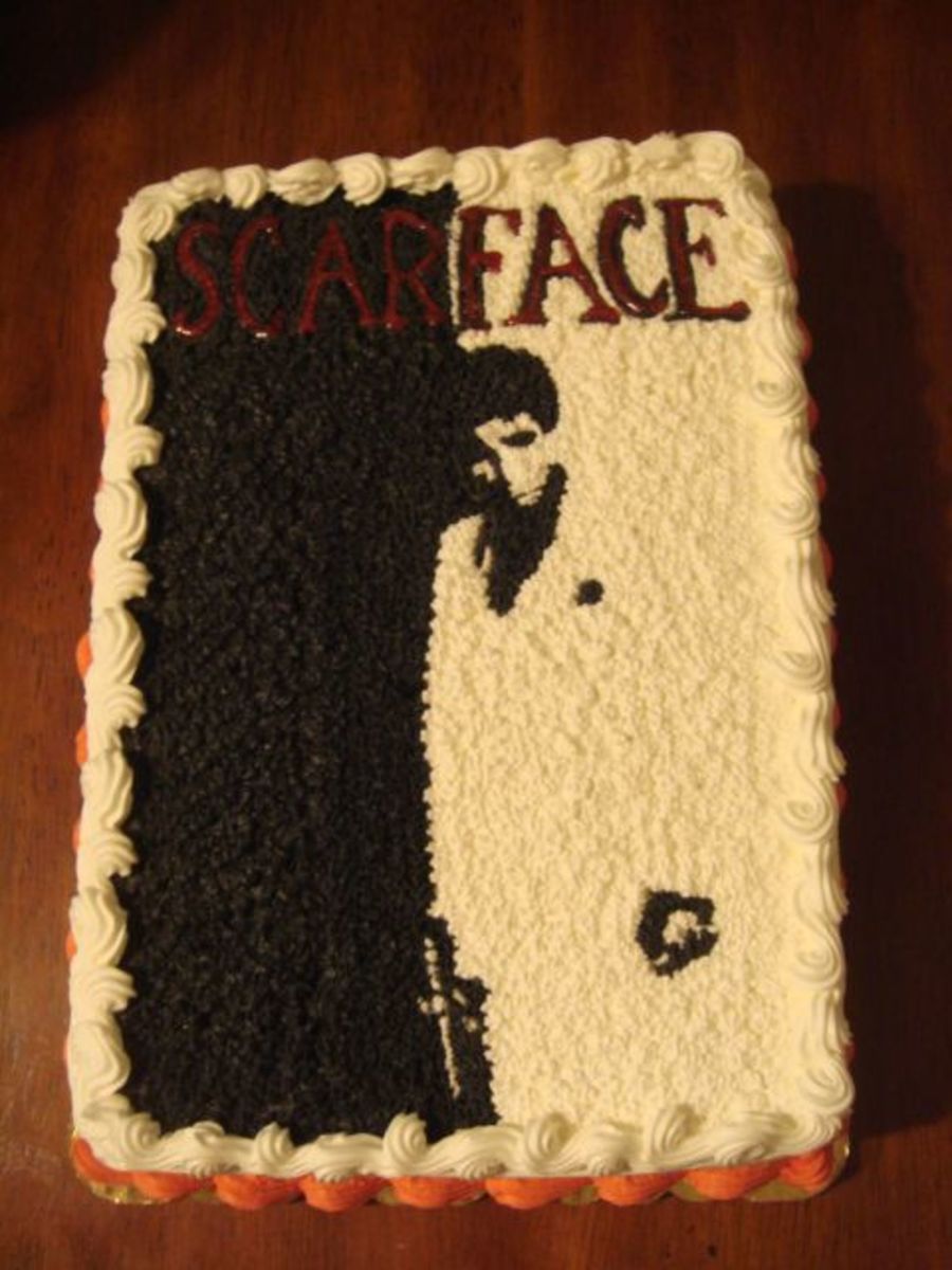 Scarface Cake - CakeCentral.com